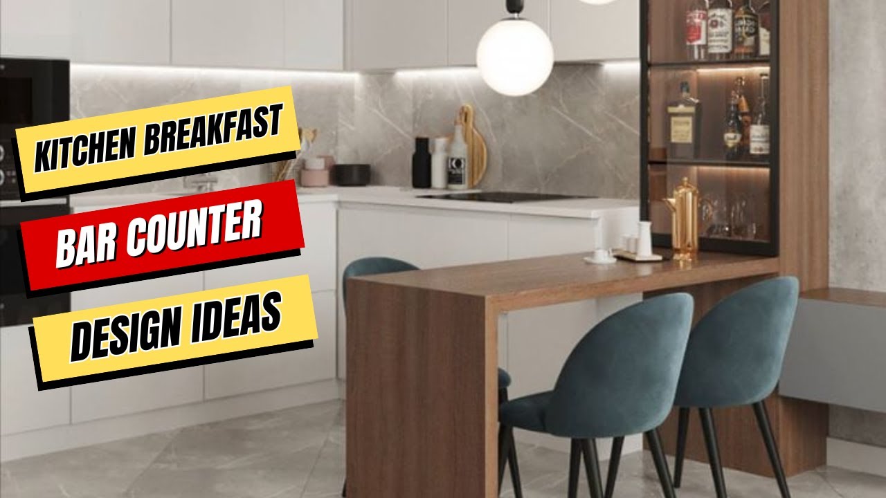 KITCHEN BREAKFAST BAR COUNTER DESIGN IDEAS - YouTube