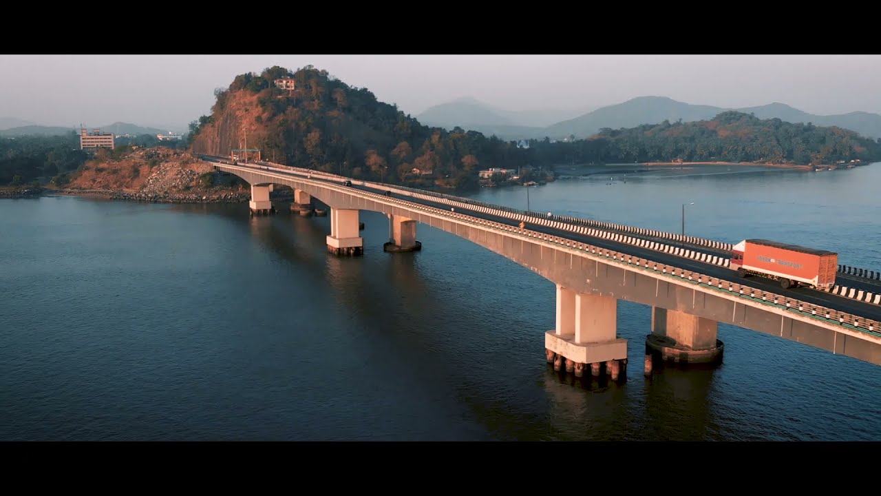 Kali River Bridge - Karwar - YouTube