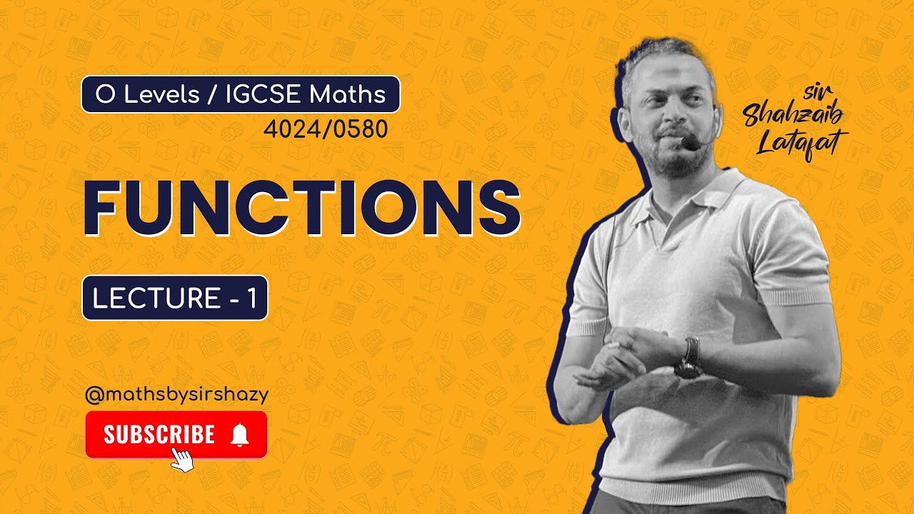 O Level / IGCSE Math - Functions [Lecture 1 - Introduction to Functions ...