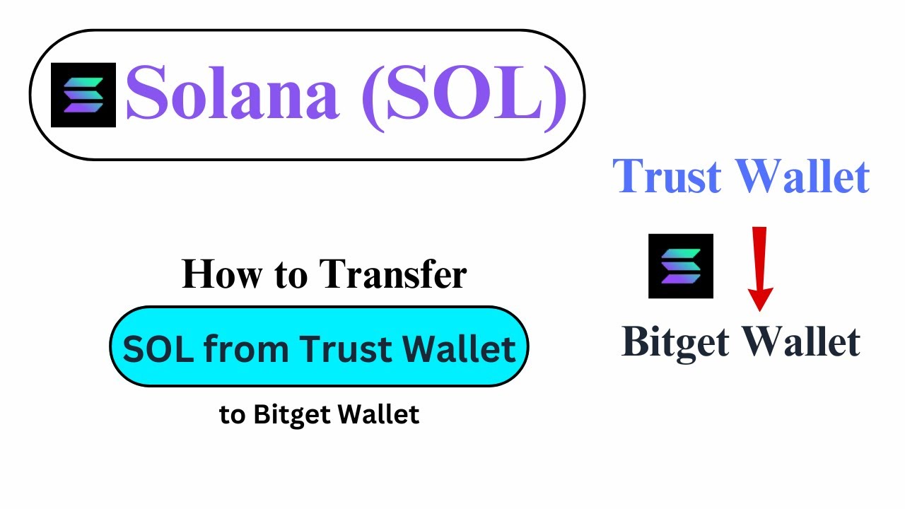 How to transfer Solana (SOL) from Trust wallet Bitget Wallet?? - YouTube