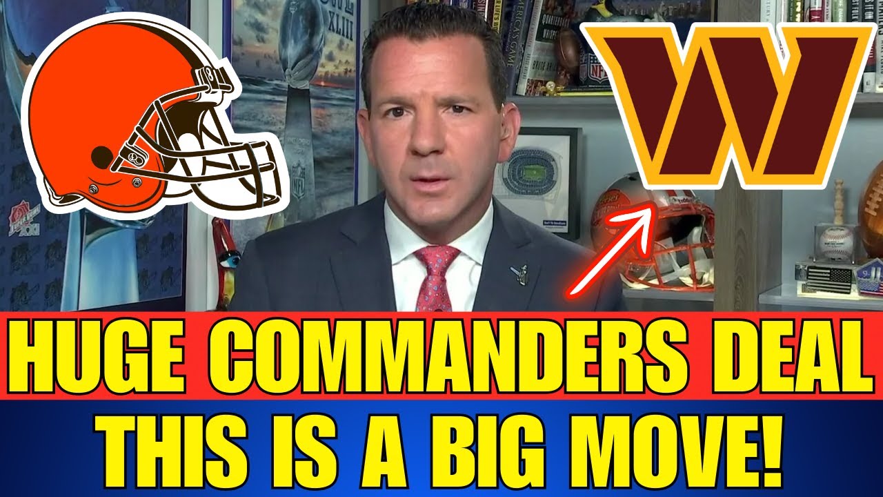 💥🥳 NFL'S TOP SIGNING!!! FRONT OFFICE ANNOUNCES TODAY!! COMMANDERS NEWS ...