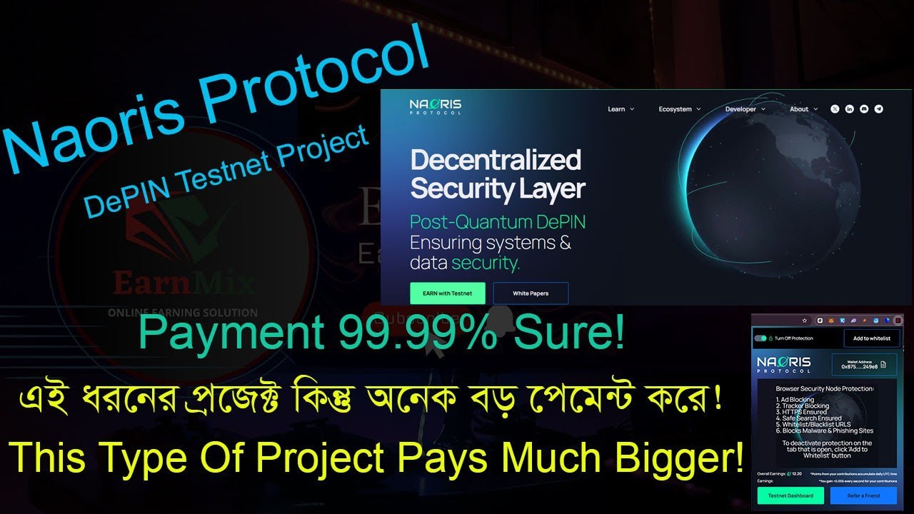 এই এয়ারড্রপ নিয়ে চারদিকে এতো হাইপ কেন! Naoris Protocol Tutorial ...