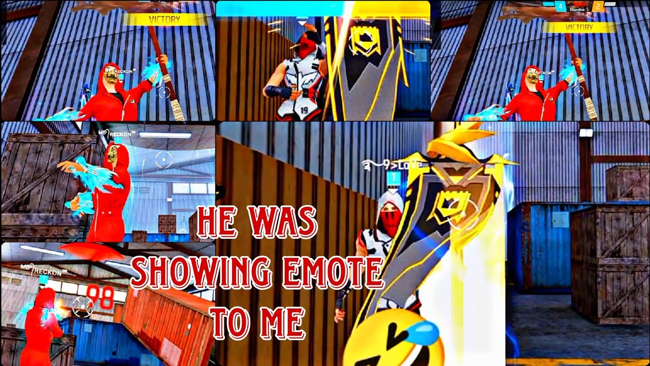 Free Fire Emote Fight || Free Fire Enemy Show Me Emotes #freefire # ...
