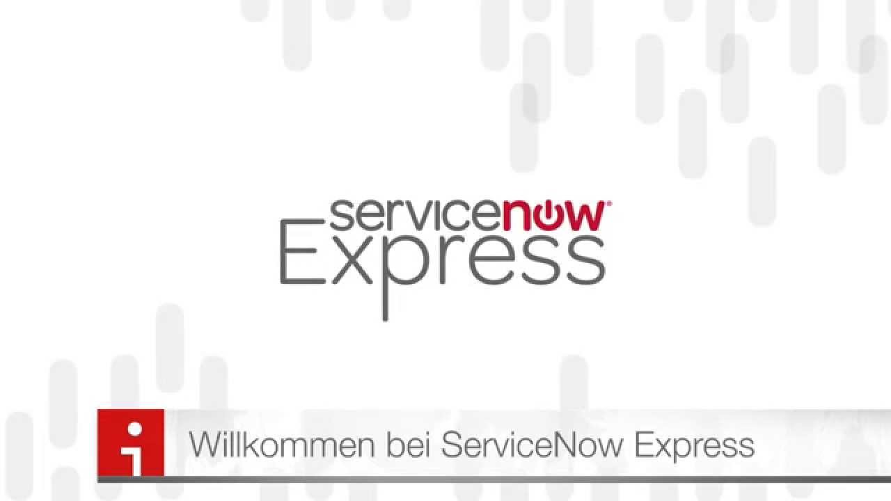 Willkomen bei ServiceNow Express mit imaKumo - YouTube
