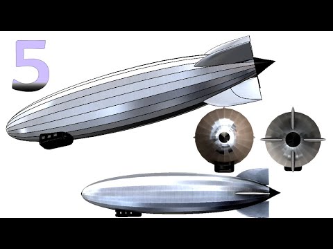 5-Project 32| Zeppelin Balloon |SolidWorks Tutorial : views, thicken ...