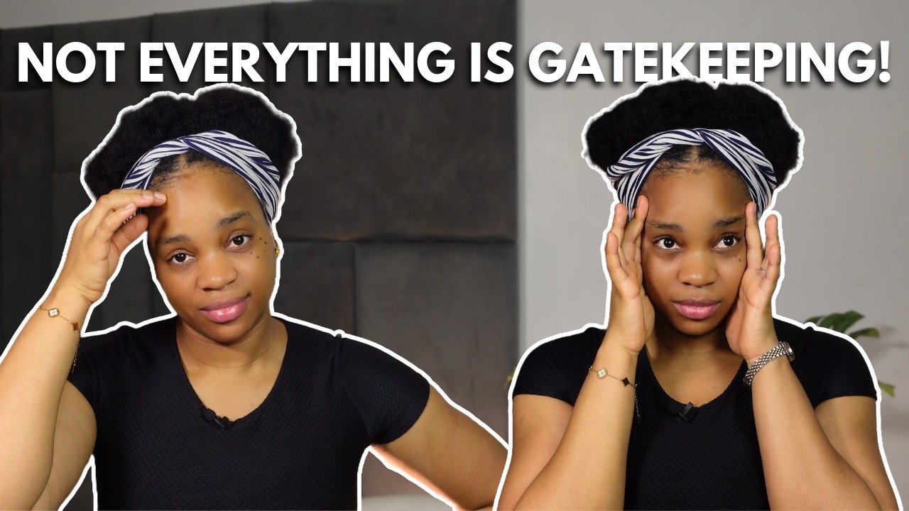 Not Everything is Gatekeeping: Defending Creators' Boundaries - YouTube