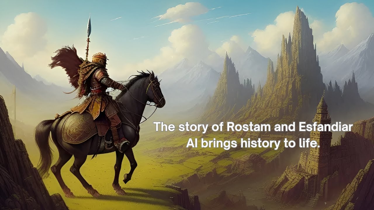 The story of Rostam and Esfandiar AI brings history to life. - YouTube