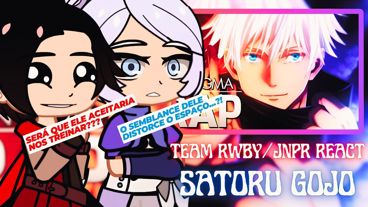 Team RWBY e JNPR React ao Rap do Satoru Gojo | Mundo Infinito | (Enygma ...