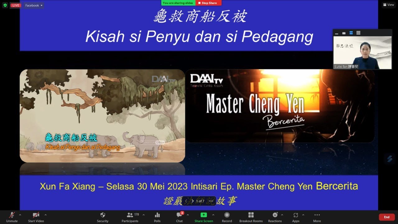 Selasa 30 Mei 2023 - Sharing Xun Fa Xiang Indonesia - Master Bercerita ...