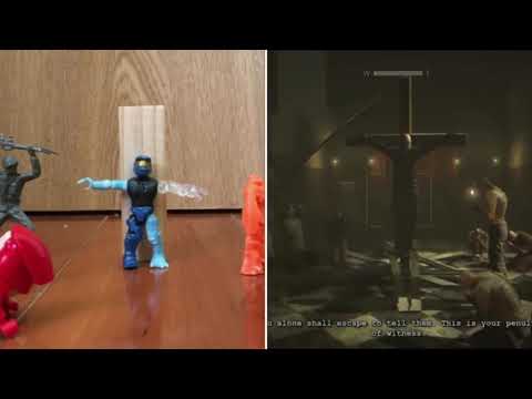 Father Martin death splitscreen ( Stop motion ) - YouTube