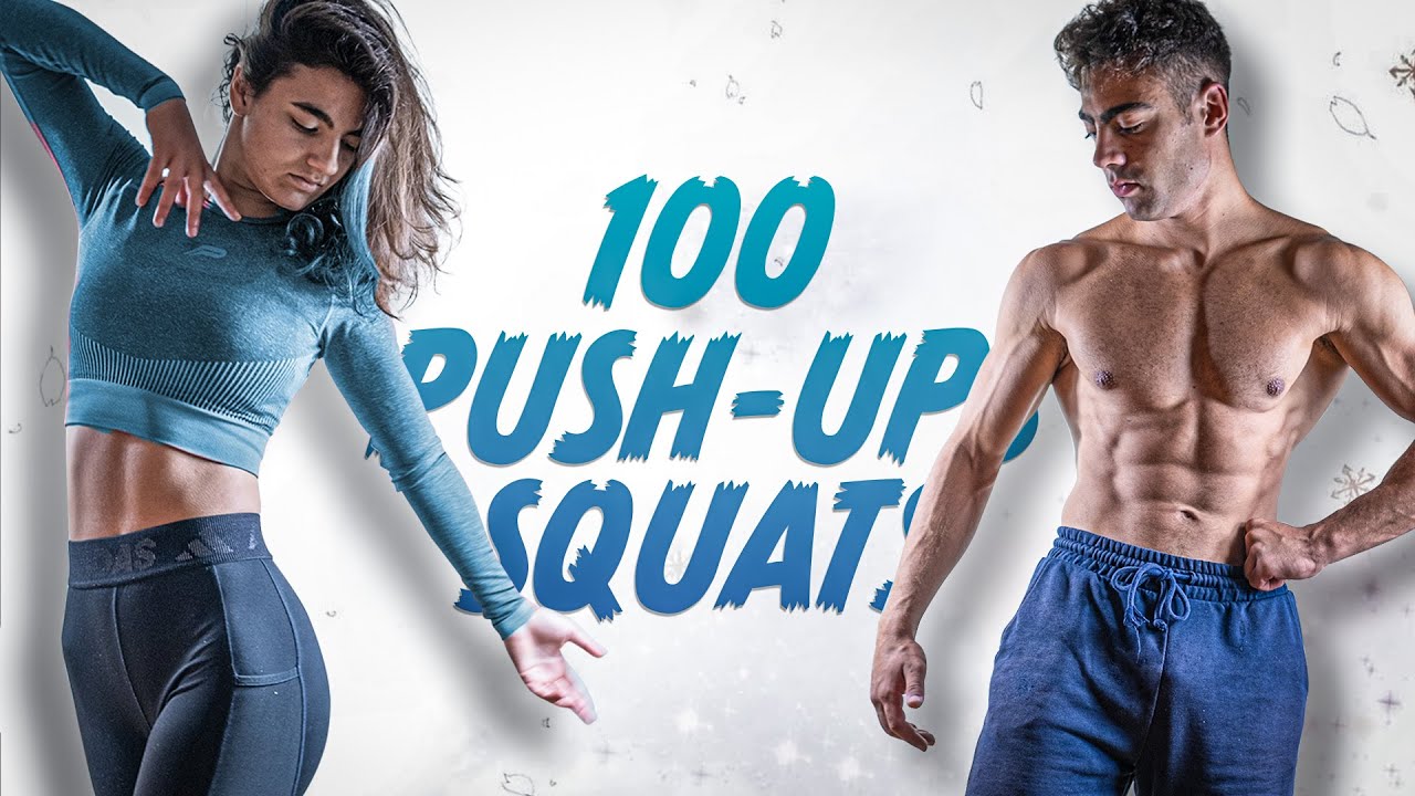100 Squats And 100 Push Ups A Day 28 Days Workout Challenge Youtube
