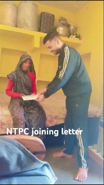 Train manager(NTPC) joining letter #youtube #short video - YouTube