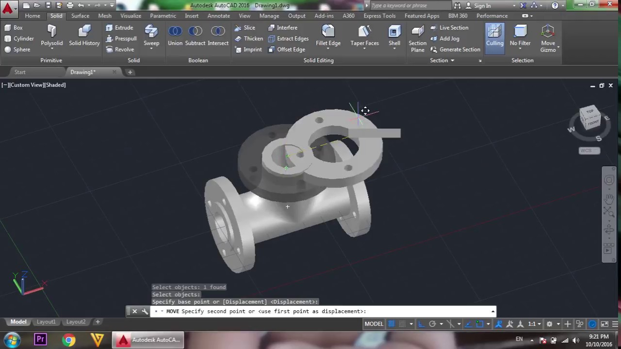 AutoCAD 3D Training, How to Create T Connection, Basic Beginner - YouTube