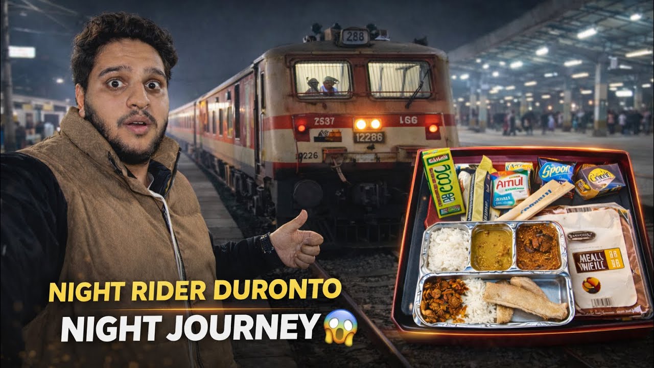 SECUNDRABAD DURONTO EXPRESS 3rd Ac Review with IRCTC Food 12286 NONSTOP ...