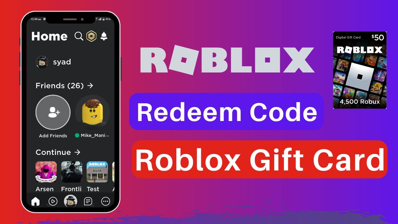 How To Redeem a Roblox Gift Card !! Simple Steps (2022) - YouTube