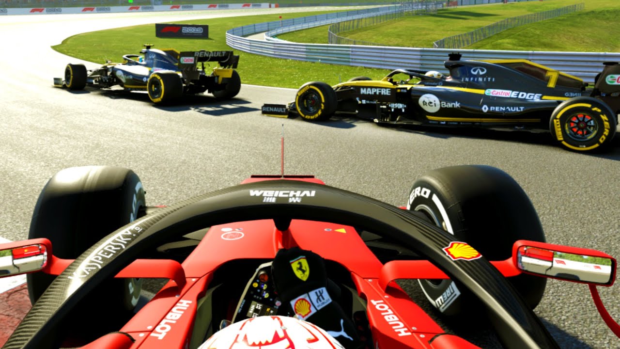 THINGS GET INTENSE! WHEEL BANGING & SPINS! - F1 2019 CAREER MODE Part ...
