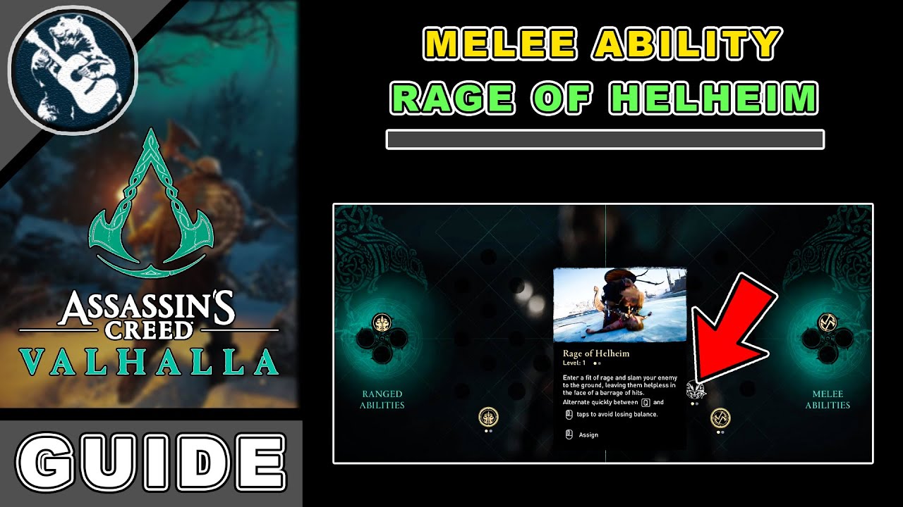 Unlock Rage of Helheim In Assassins Creed Valhalla Ability Location #3 ...