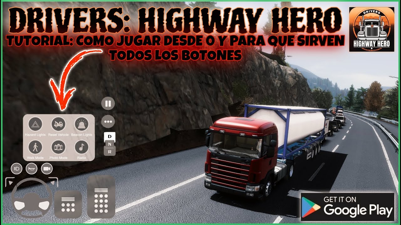 ¡TUTORIAL Cómo Jugar Desde 0!😲 | Drivers Highway Hero | ¡Para Que Sirve ...