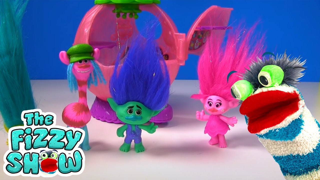 Fizzy Helps Save Trolls Poppy with Fizzy Magic - YouTube