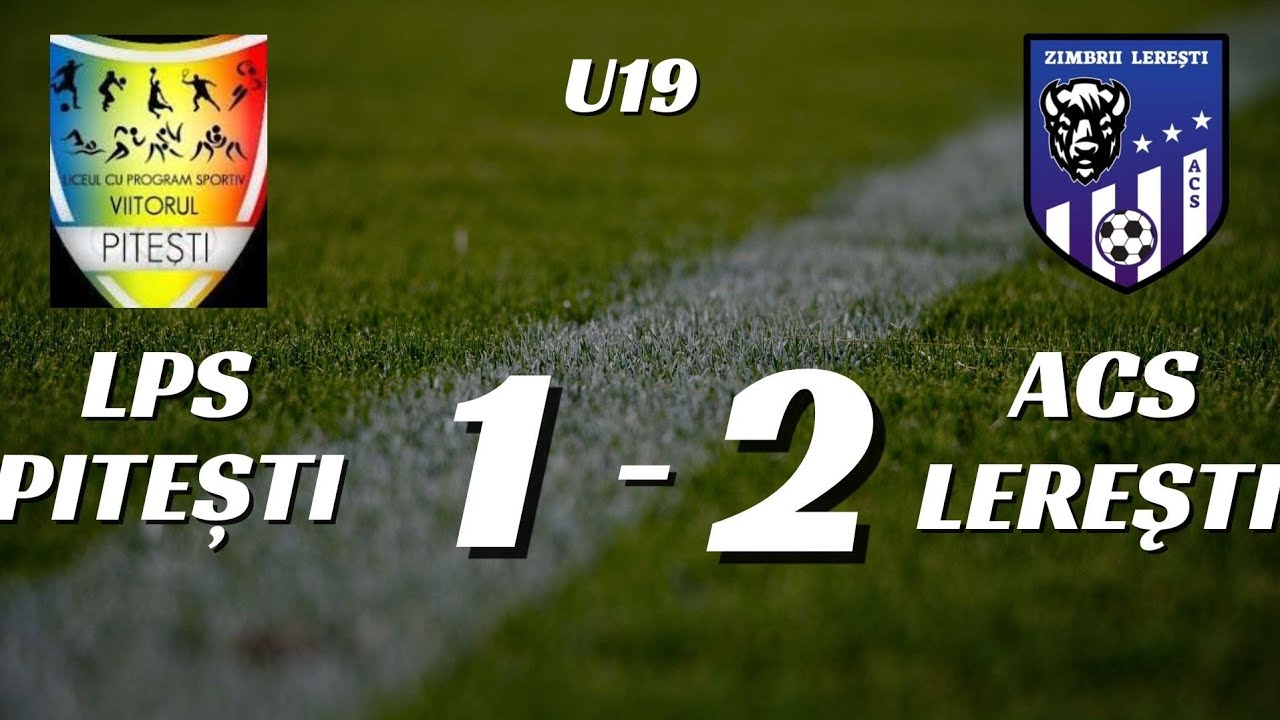 LPS Pitesti 1 - 2 ACS Leresti U19 judetean Arges - YouTube