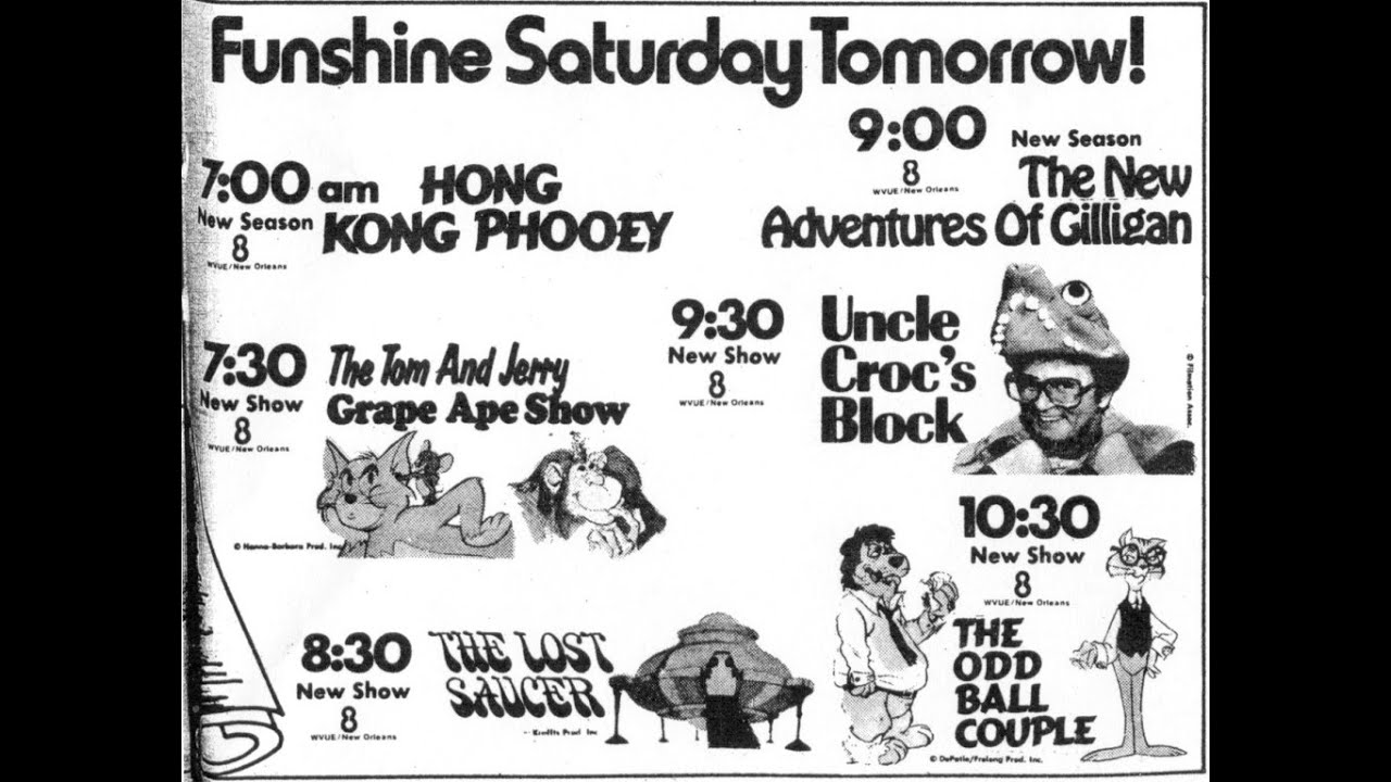 1976 Saturday Morning Cartoons