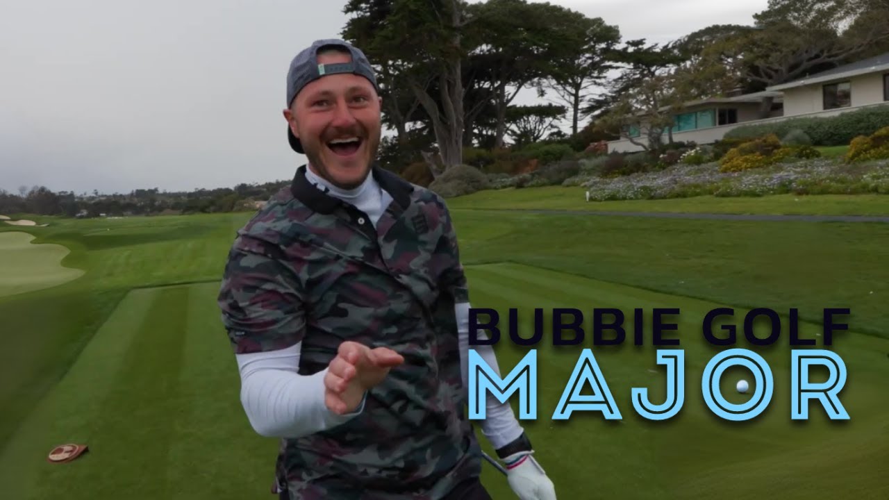 Bubbie Golf Pebble GoodGood Major - #golf #goodgood #goodgoodgolf - YouTube
