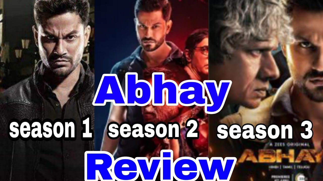 Abhay Season 1,2,3 Review|Abhay series review|Abhay all seasons review ...
