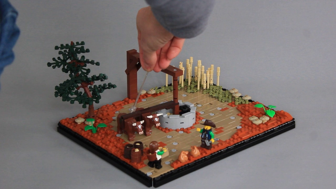 LEGO Ox Mill - Function - YouTube