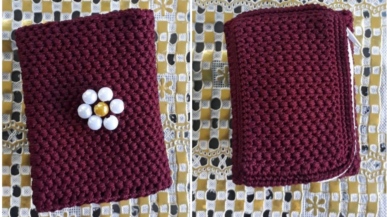 Review Dompet Rajut Mini #rajut #rajut_mudah - YouTube