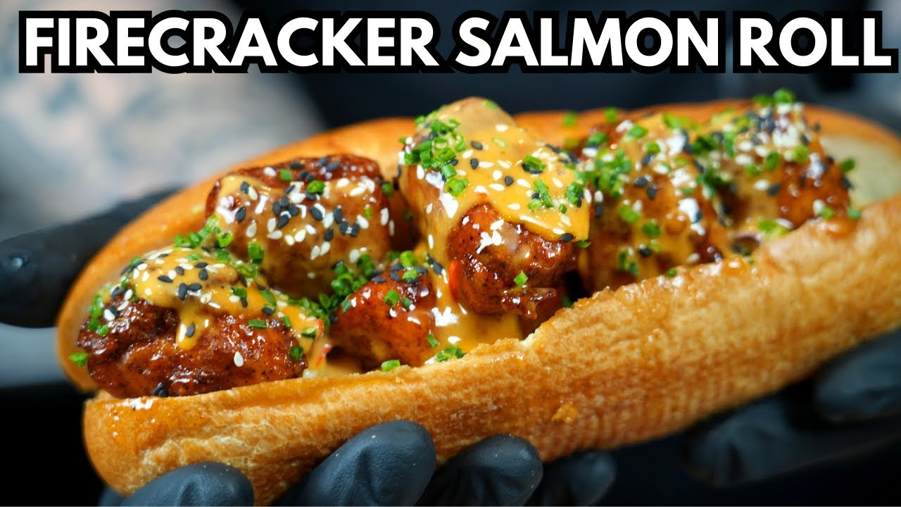 Firecracker Salmon Rolls Recipe