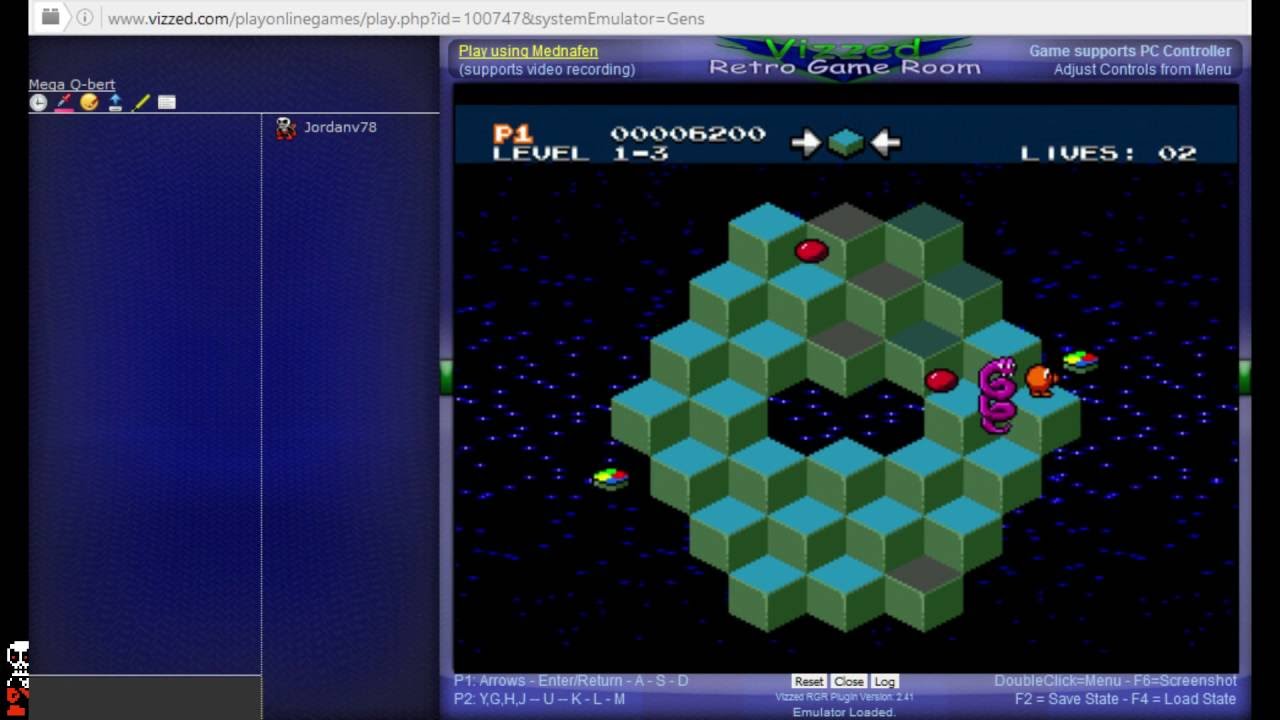 Mega Qbert - Genesis 2016 Homebrew Gameplay - YouTube