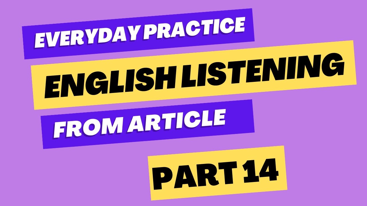 Listen and Practice English Conversation - Everyday English Listening ...