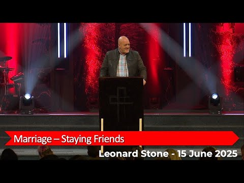 Leonard Stone with "Marriage - Staying Friends" Part Four ~ 15 June ...