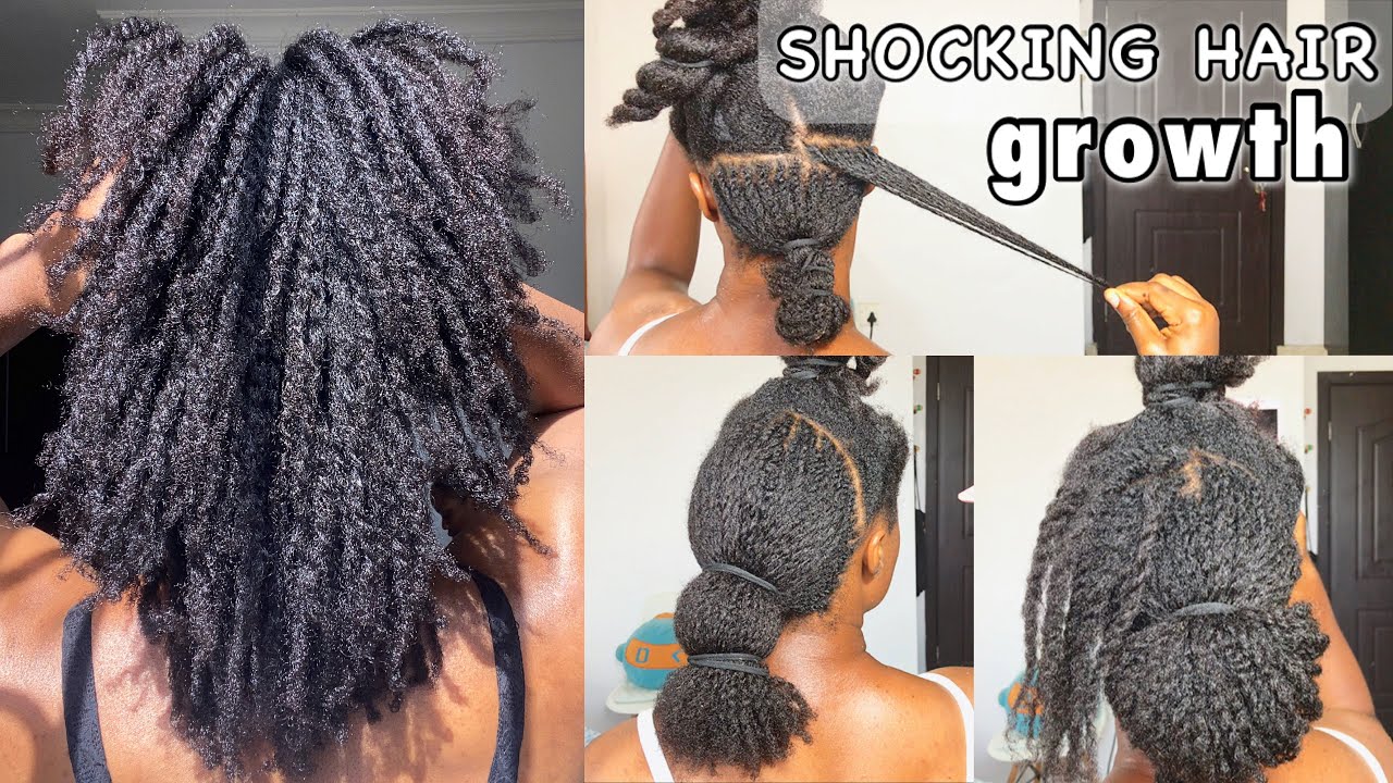 SHOCKING HAIR GROWTH With Mini Twists. Use This Secret Method To Save ...