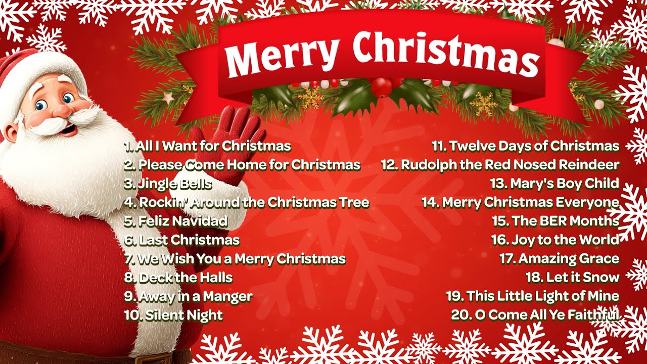 Top 100 Christmas Songs of All Time🎄Best Christmas Music Playlist - YouTube