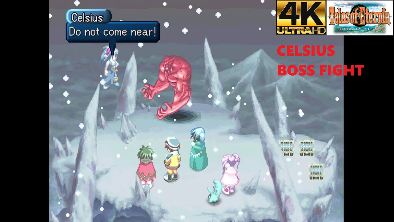 Tales Of Eternia Boss Fight : Celsius (4K) 60fps on Duckstation - YouTube