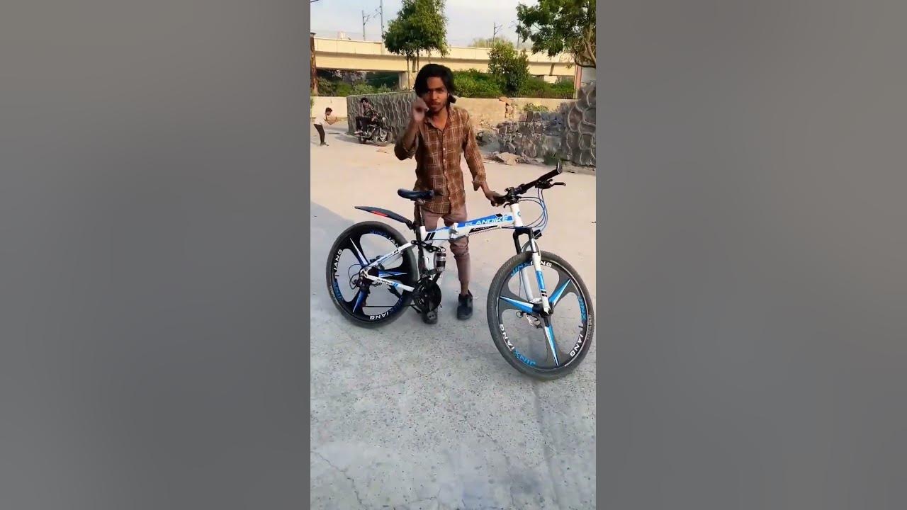 Fold Cycle In India 🔥👿👿🔥 😎 Fold Cycle Shortsfeed Rider Crashed