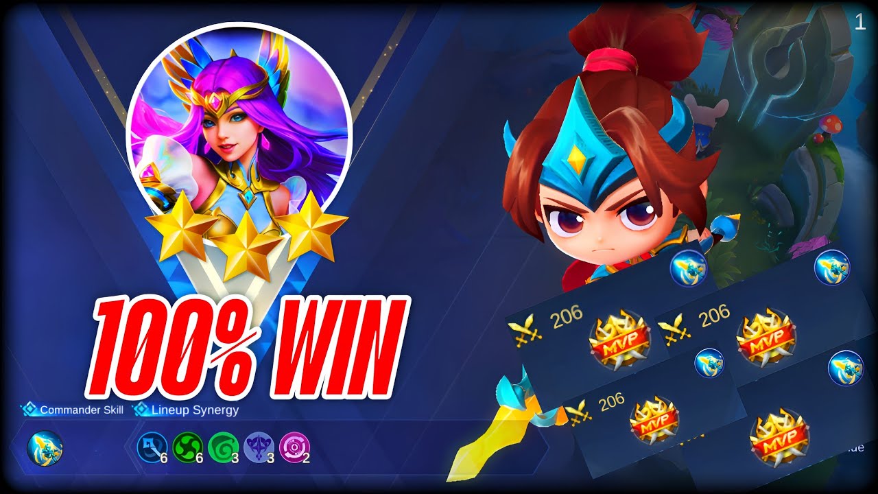 100% WIN 🔥 HOW TO PLAY MAGIC CHESS IN MOBILE LEGENDS ? ML MAGIC CHESS ...