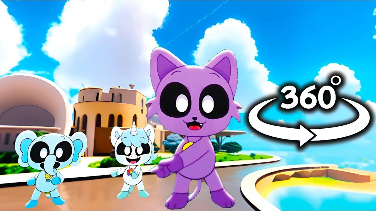 360° VR | Smiling Critters POKEDANCE in 360 VR | Poppy playtime - YouTube