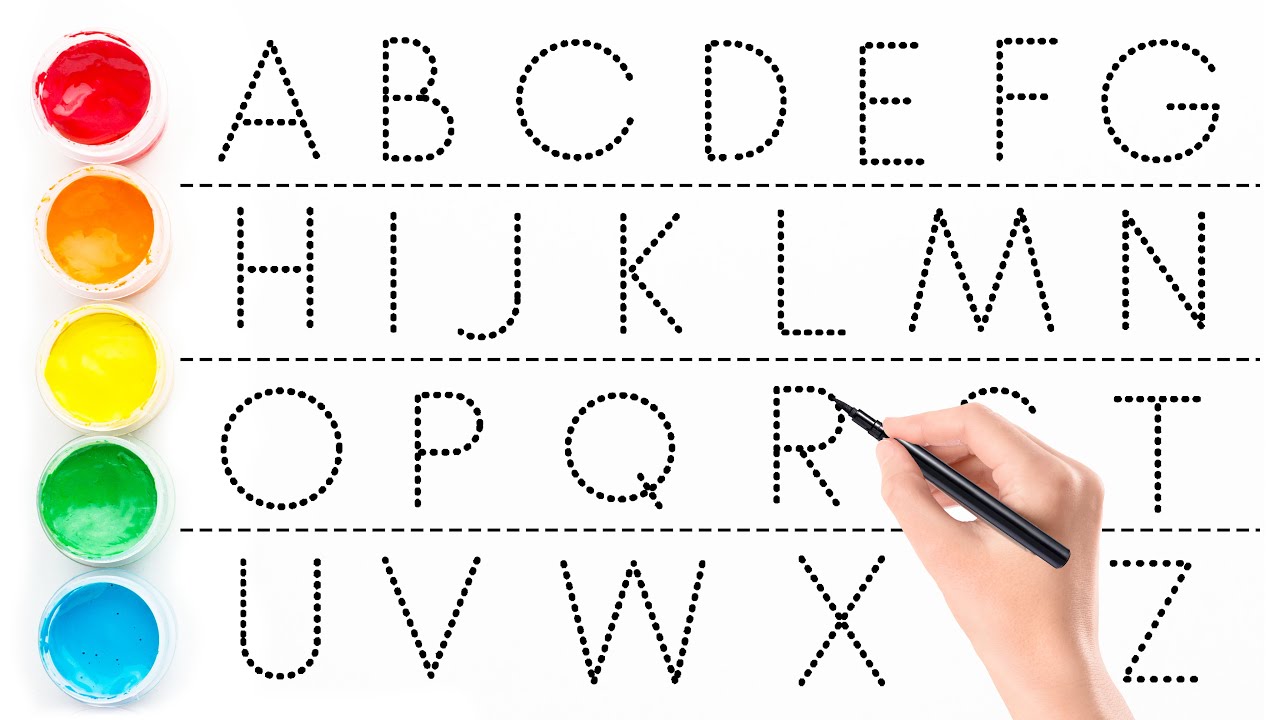 Alphabet Writing for Kids & Toddlers | abc Drawing Song | abcd Learning ...