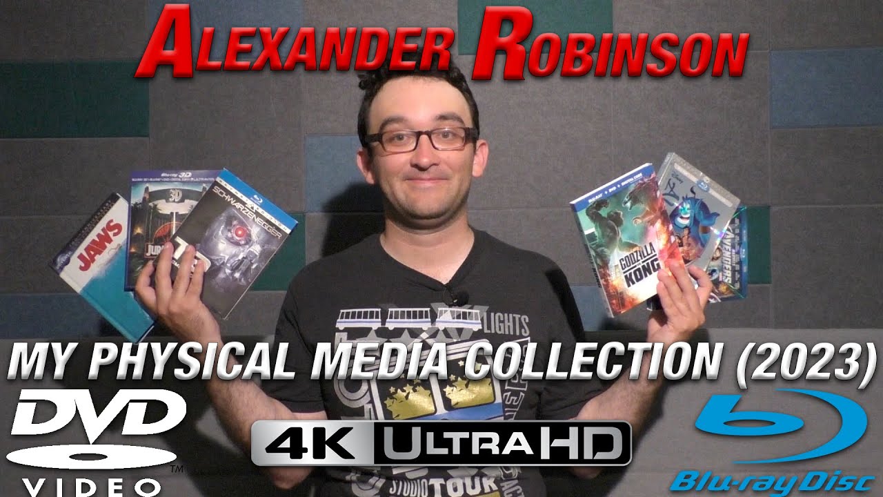 My Physical Media Collection 2023 (DVD, Blu ray, & 4K Ultra HD) - YouTube