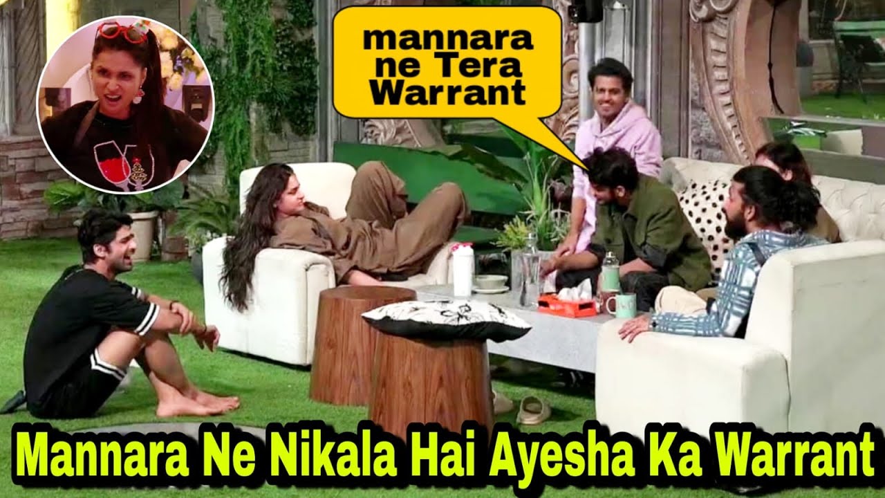 Munawa Faruqui ने मुंह पर बोला Mannara Chopra ने निकाला है Ayesha Khan ...