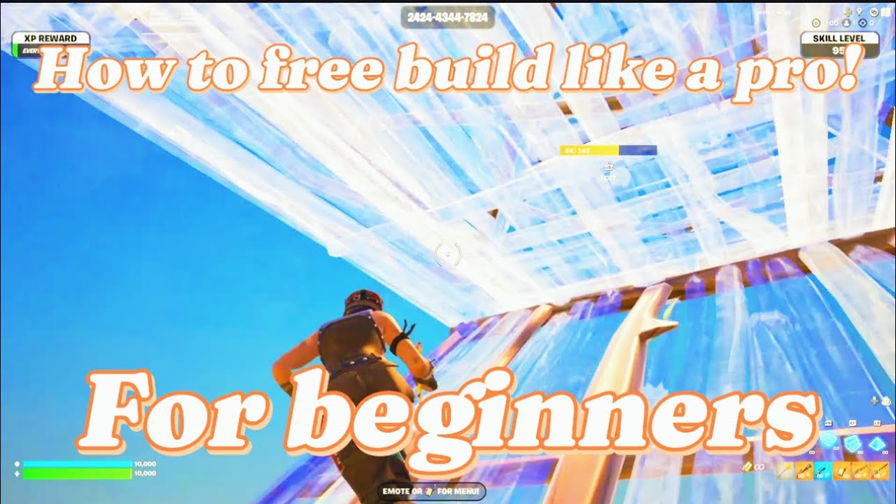How to Free Build Like a PRO! For Beginners ( Fortnite Freebuild ...
