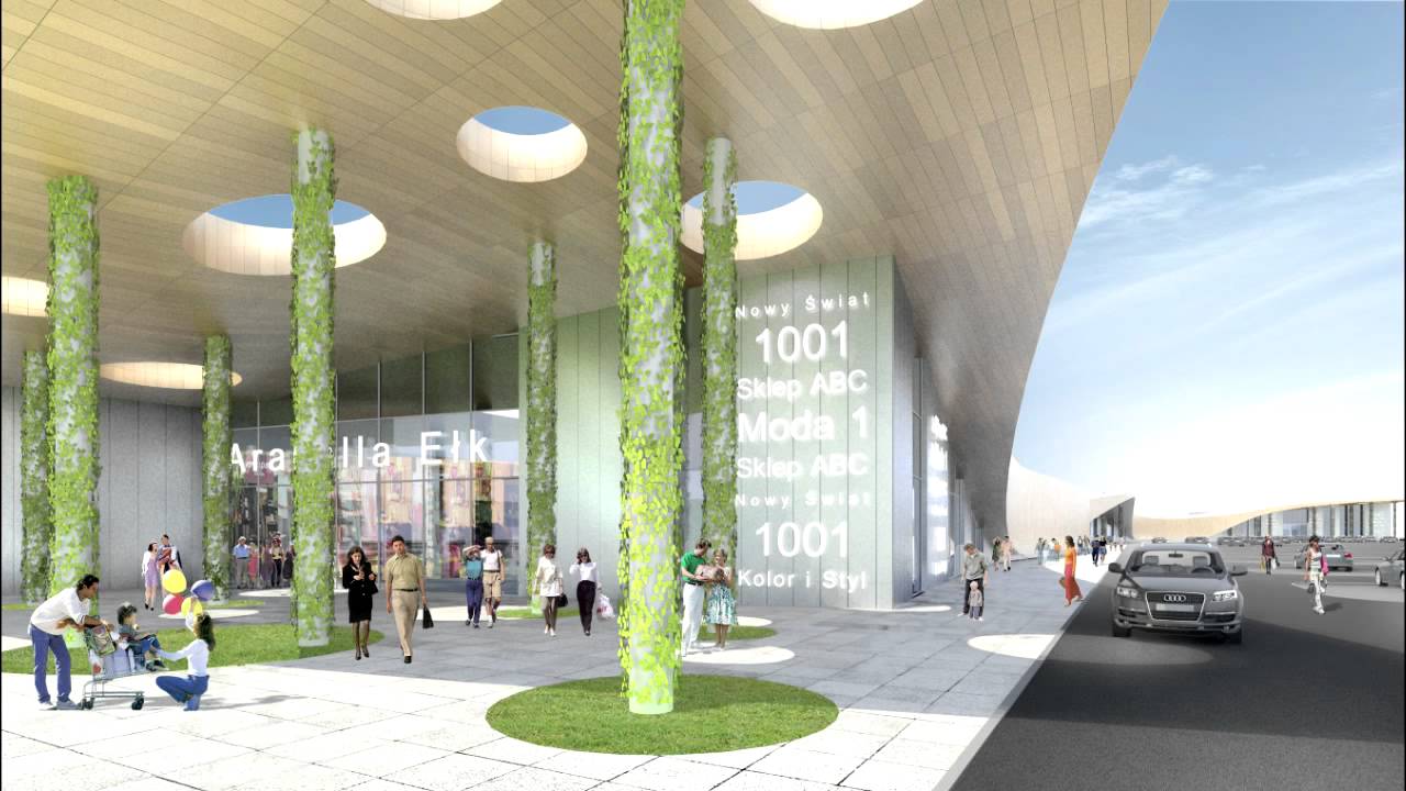 Centrum handlowe Arabella - YouTube