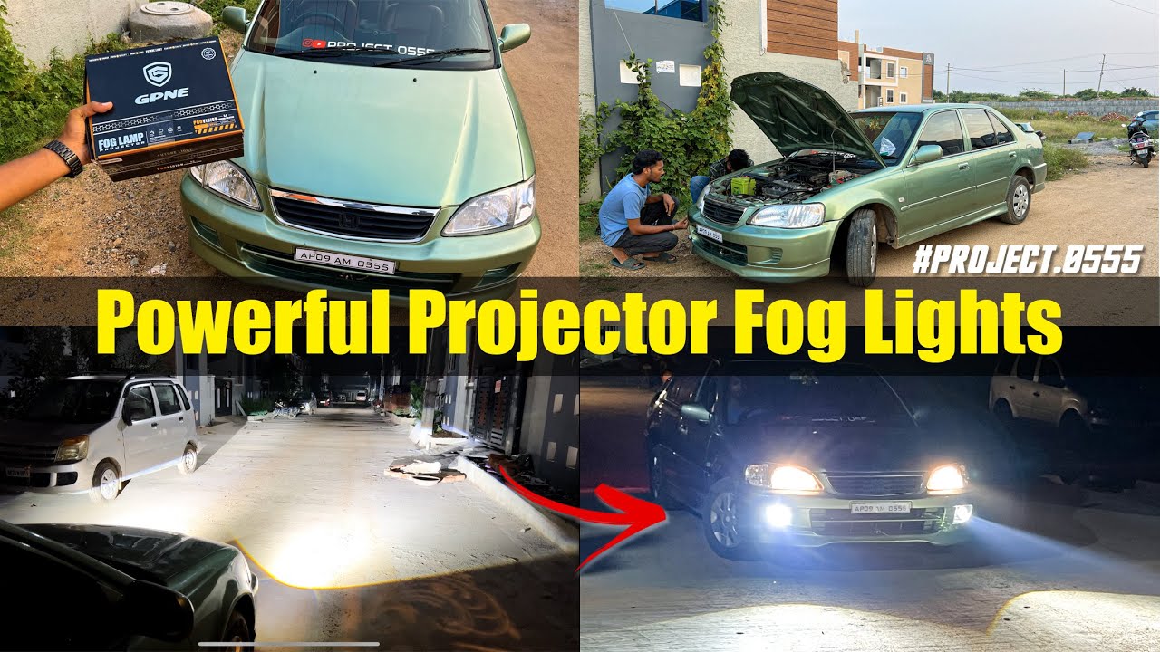 Installed Project Fog lights in #project0555 | GPNE Project Fog Lamp ...