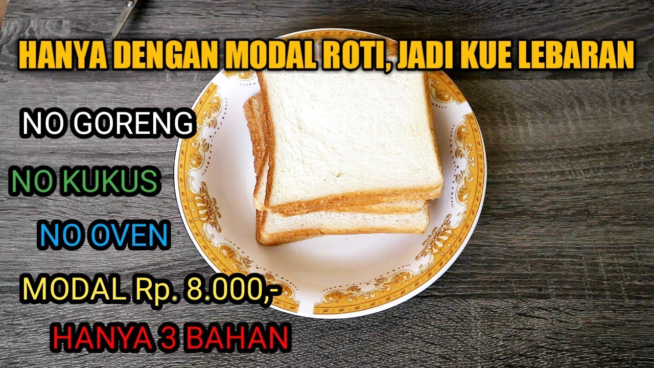 IDE USAHA || KUE LEBARAN HEMAT || ROTI MANIS KARAMEL - YouTube