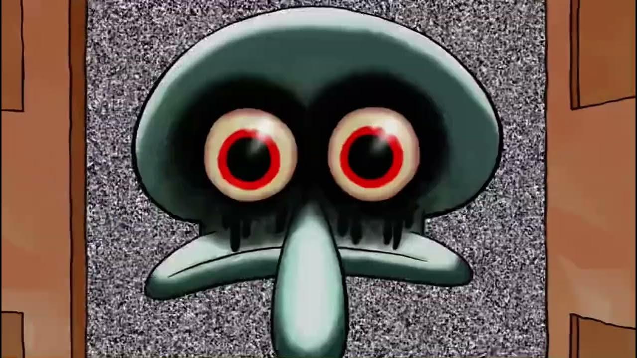 Red mist Squidward cameo in SpongeBob in random land - YouTube