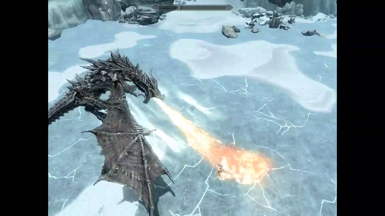 Alduin Vs Dragonborn