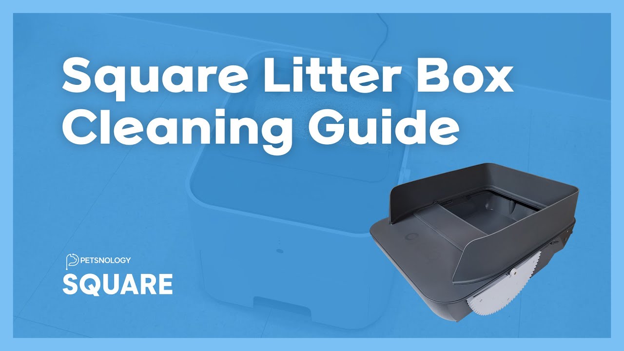 [SQUARE] Litter Box Cleaning Guide - YouTube