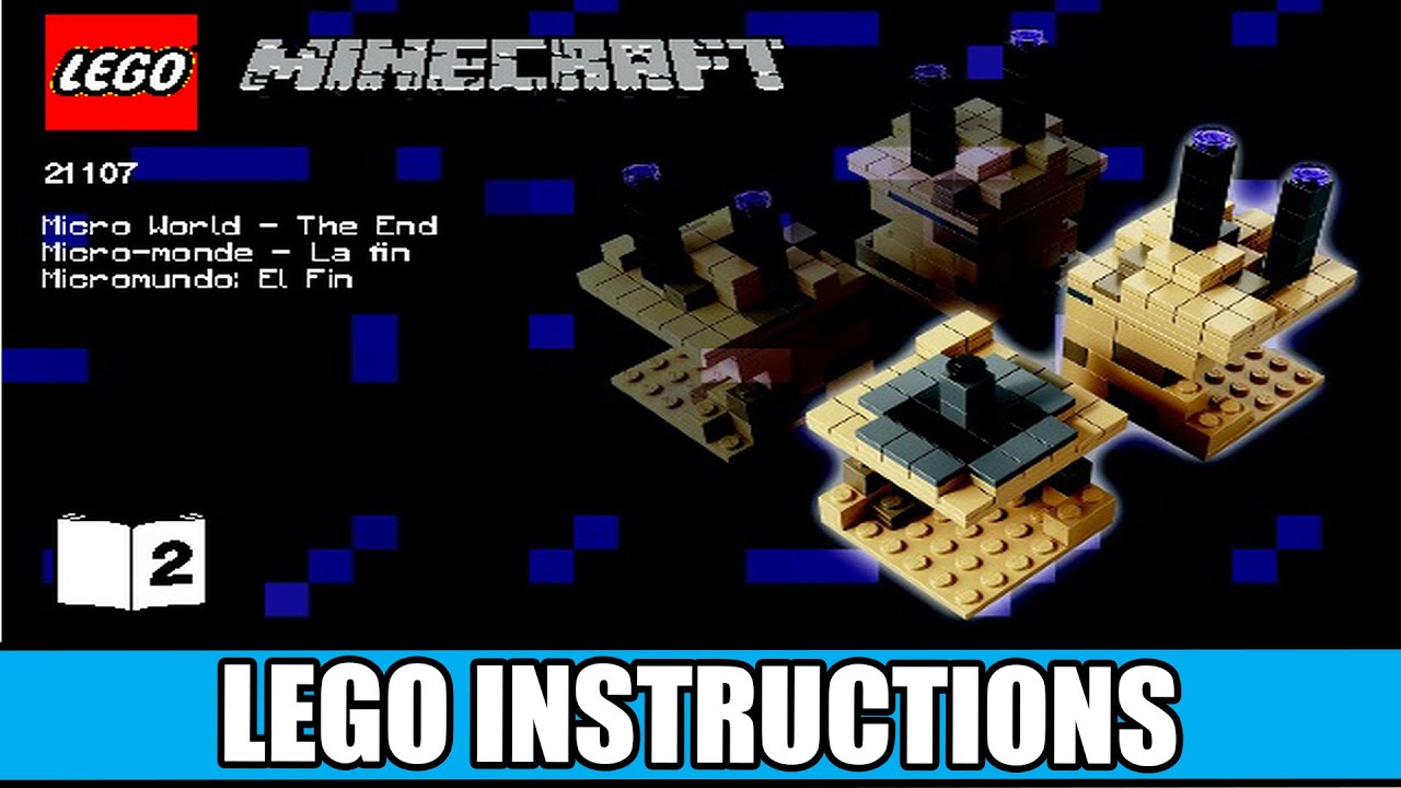 LEGO Instructions - Minecraft - 21107 - Micro World - The End (Book 2 ...
